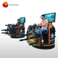 China Electric System 9D VR Shooting Game Machine War Battle Max Load 150kg for sale