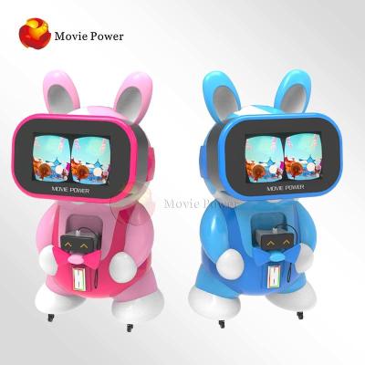China Kids Amusement 9D VR Cinema / Virtual Reality Simulator Coin Operated for sale