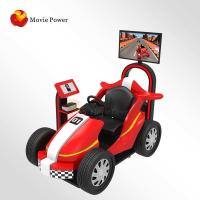China Indoor Arcade Racing Car Virtual Reality Simulator With 3 Screen 4KW for sale