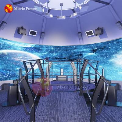 China Room Size 360 Degree Screen Rotating Platform Orbit Cinema 4D 5D Theater for sale