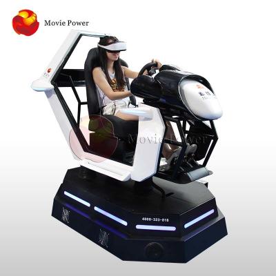China One Site Service 9d Vr Game Machine Amusement Car Racing Simulator for sale