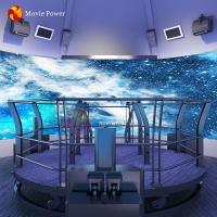 China Modern Attractive Simulator 360 Orbit 4D Movie Theater for sale