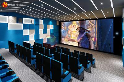 China Science Museum Equipment 4D Movie Theater 3 Dof Electric Dynamic System for sale