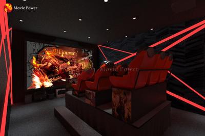 China Safety Hydraulical Control 3 DOF 7D Movie Theater Cinema Equipment With Simulator for sale