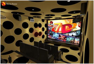 China Amusement Park Motion 7D 12D 5d Cinema System 6-10 Seats for sale