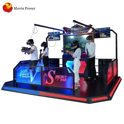China 9D Infinite War Shooting Virtual Reality Simulator VR Aircraft Game Machine for sale