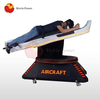 China Coin Operated Entertainment Center VR Simulator Flight Game Machine for sale