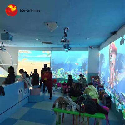 China Hitting Game Kids Playground 3d Interactive Projection Ball Game for sale