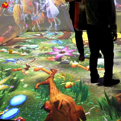 China Children Coin Operated Machines AR Magic Interactive Floor Projector Game for sale