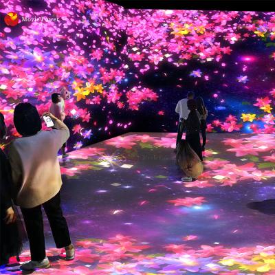 China Kids Entertainment Interactive Holographic Display Wall Projection Games for sale