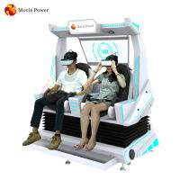 China 360 Degree 9D VR Egg Cinema Interactive VR machine with fantastic movies for sale