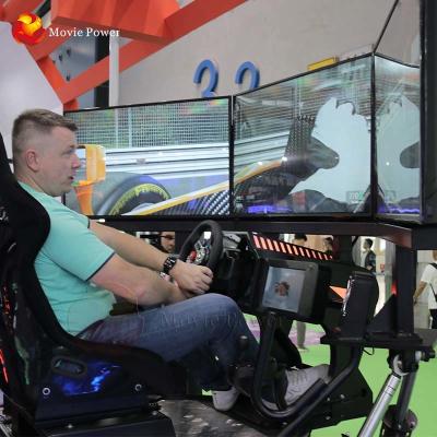 China Car Driving Experience 6 Dof Racing Car Electronic Driving Simulator For Amusement Park for sale