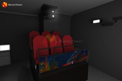China 200 Seats 7D Cinema Purple Horn Interactive Gun Game Machine Simulator System for sale