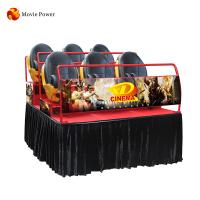 China SGS 7d Movie Theater Cinema Amusement Park Aimulator Project for sale
