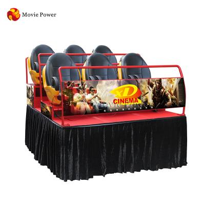 China SGS 7d Movie Theater Cinema Amusement Park Aimulator Project for sale