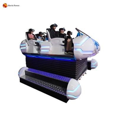 China Small Business Ideas Equipment 6 Seats Family 9d Virtual Reality Cinema Machine Simulator for sale