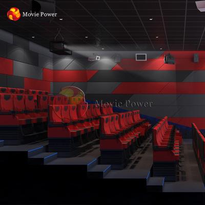 China Amusement Park Immersive 4d 12d Cinema Chair 4d Motion Cinema Theater System for sale