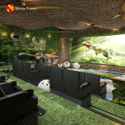 China Park Dinosaur Theme 5D Cinema Electric Movie Theater for sale