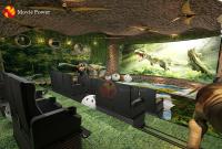 China 200 Seats Dinosaur Theme Immersive Theater 5D Cabin Cinema for sale