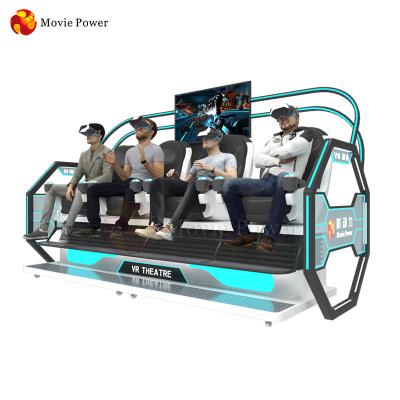 China 4 Players 9d Vr Egg Education Science Virtual Reality Machine for sale