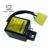 China Retail STAR ZEBRA Wiper Time Relay 21N4-00762 for HYUNDAI R215-7 225-7 210-7 220-7 Excavator Parts for sale