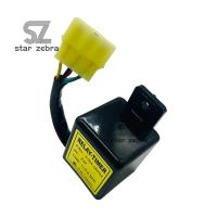 China Retail STAR ZEBRA Wiper Time Relay 21N4-00762 for HYUNDAI R215-7 225-7 210-7 220-7 Excavator Parts for sale