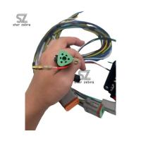 China 238-2319 2382319 Fuse Box Assembly for STAR ZEBRA E312D E315D E320D Excavator 12V for sale