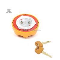 China Komatsu Excavator Diesel Fuel Tank Cover Cap 6136-71-6110 0.6kg Metallic PC Part for sale