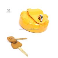 China Komatsu Excavator Diesel Fuel Tank Cover Cap 6136-71-6110 0.6kg Metallic PC Part for sale