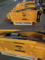 China JCB3CX Backhoe Excavator Hydraulic Rock Breaker 20Crmo Chisel 42Crmo 180kg 45mm for sale