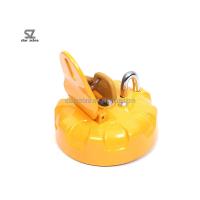 China SANY SY215 SY235 Excavator Anti-theft Diesel Fuel Tank Cap Cover 0.6kg Dual Locks for sale