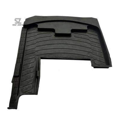 China Excavator Cab Rubber Floor Mat for SH200 SH200A3 SH210-5 2KG Heavy Duty Black for sale