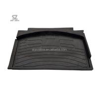 China Excavator Cab Rubber Floor Mat for SH200 SH200A3 SH210-5 2KG Heavy Duty Black for sale