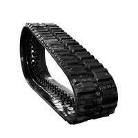 China Kubota DC60 Combine Harvester Rubber Track Chassis ISO9001 Certified Black Rubber Track for sale