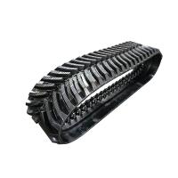 China Kubota DC60 Combine Harvester Rubber Track Chassis ISO9001 Certified Black Rubber Track for sale