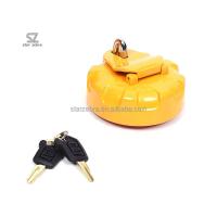 China E200B Fuel Tank Cap With Keys for Yellow Excavator Performance for sale