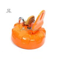 China Doosan Excavator Diesel Fuel Tank Cover Cap with Lock 0.6kg for DH150 DH225 DH300 for sale