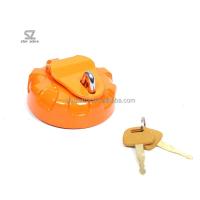 China Doosan Excavator Diesel Fuel Tank Cover Cap with Lock 0.6kg for DH150 DH225 DH300 for sale