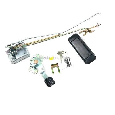 China PC200-7 PC200-8 Cabin Door Lock Black Rubber 1kg Excavator Construction Machinery for sale