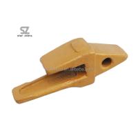 China PC100 Excavator Alloy Steel Precision Cast Bucket Teeth 20X-70-14160 Adapter 2.3kg for sale