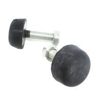 China Excavator Cabin Rubber Buffer Shock Absorber 0.1kg Black for CAT E320 for sale