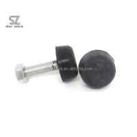 China Excavator Cabin Rubber Buffer Shock Absorber 0.1kg Black for CAT E320 for sale