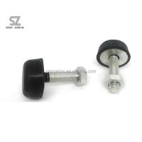 China Excavator Cabin Rubber Buffer Shock Absorber 0.1kg Black for CAT E320 for sale