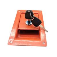 China Steel Side Door Lock Cap for DH DX Excavator Parts 1KG Orange for sale
