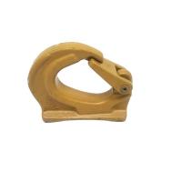 China Alloy Steel Weld On Bucket Lifting Hook for Excavator 40Cr 2-5kg High Load Capacity for sale