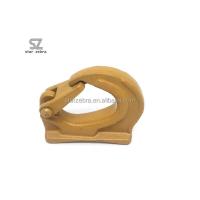 China Alloy Steel Weld On Bucket Lifting Hook for Excavator 40Cr 2-5kg High Load Capacity for sale