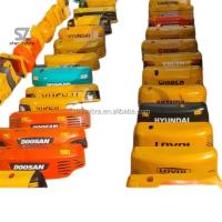 China Excavator Engine Cover Set with Rear Cover Battery Fuel Tank and Side Cover for Construction Works for sale
