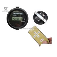 China Universal Excavator Timer Hour Meter Remote Regulator for Doosan Sany Carter XCMG 12V 24V for sale