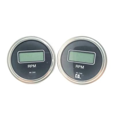 China 197-7348 Universal Digital RPM Meter Tachometer for Excavator Tractor Diesel Engine 12V for sale