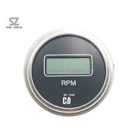 China 197-7348 Universal Digital RPM Meter Tachometer for Excavator Tractor Diesel Engine 12V for sale